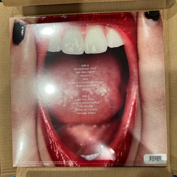 Olivia Rodrigo | Media | Olivia Rodrigo Signed Guts 8g Black Vinyl ...